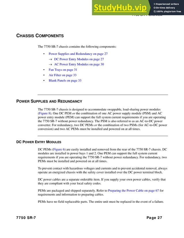 7750 SR-7 INSTALLATION GUIDE | PDF