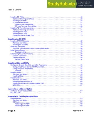 7750 SR-7 INSTALLATION GUIDE | PDF