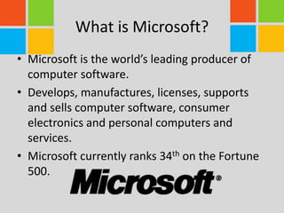 Microsoft presentation | PPT