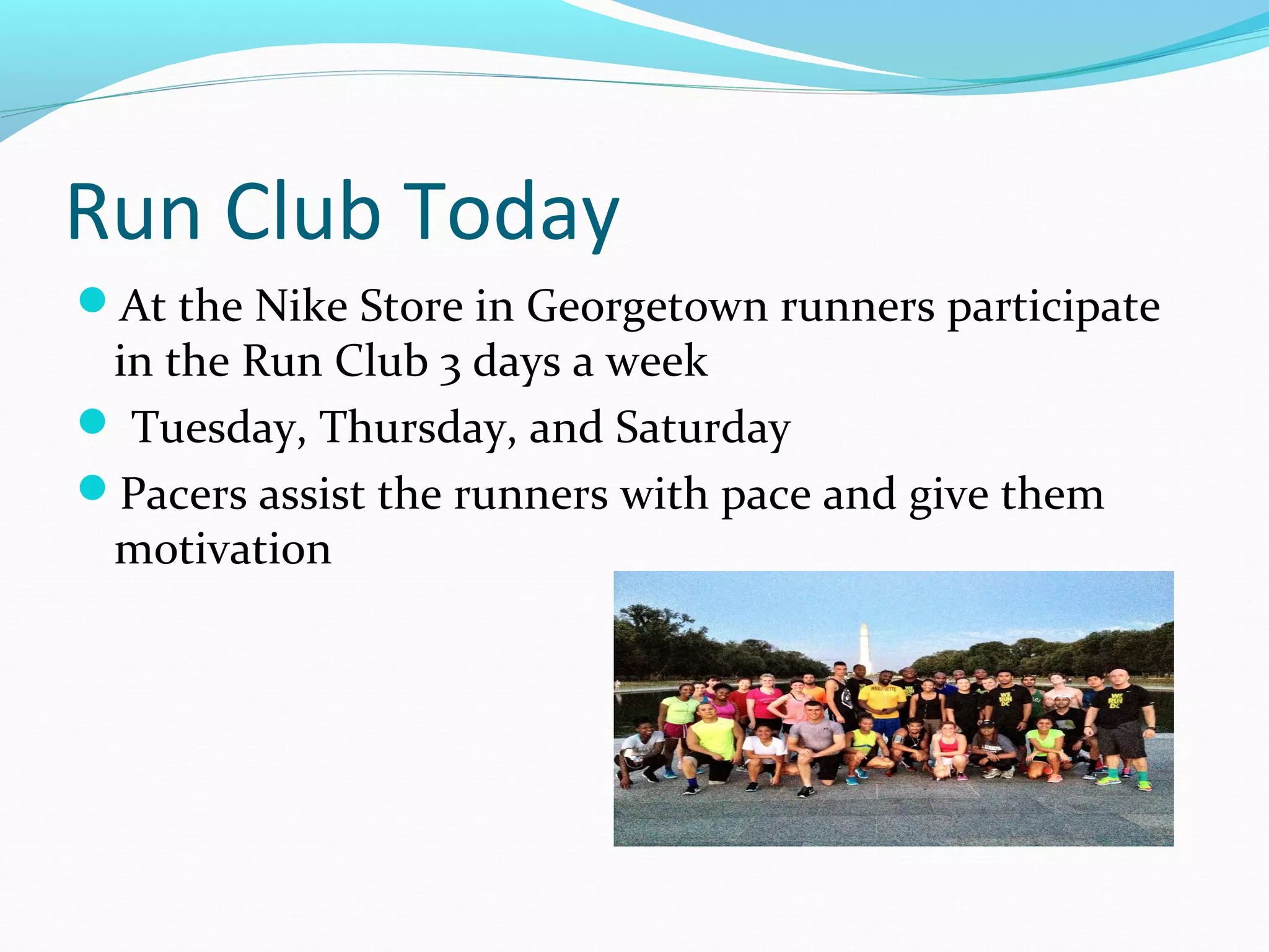 NIKE KIDS RUN CLUB PowerPoint Sample | PPT