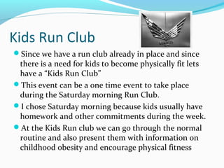 NIKE KIDS RUN CLUB PowerPoint Sample | PPT