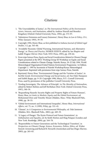 Climate Justice Vulnerability and Protection 1st Edition Henry Shue | PDF