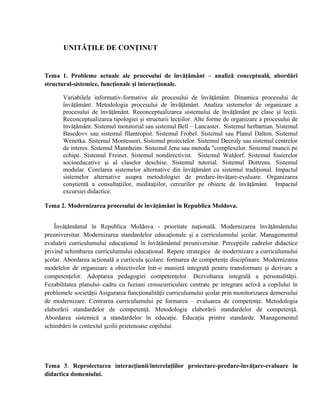 Teoria şi metodologia evaluării | DOC