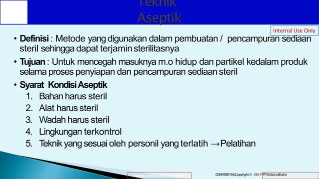Aseptic Dispensing Sediaan Steril RS.pptx