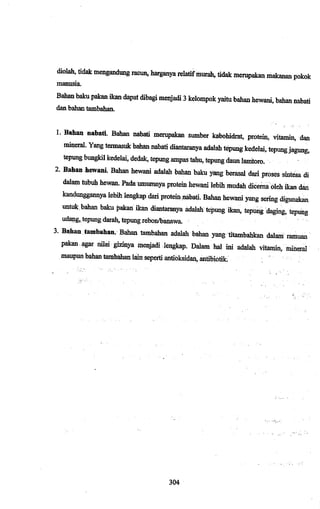 pembuatan pakan ikan | PDF