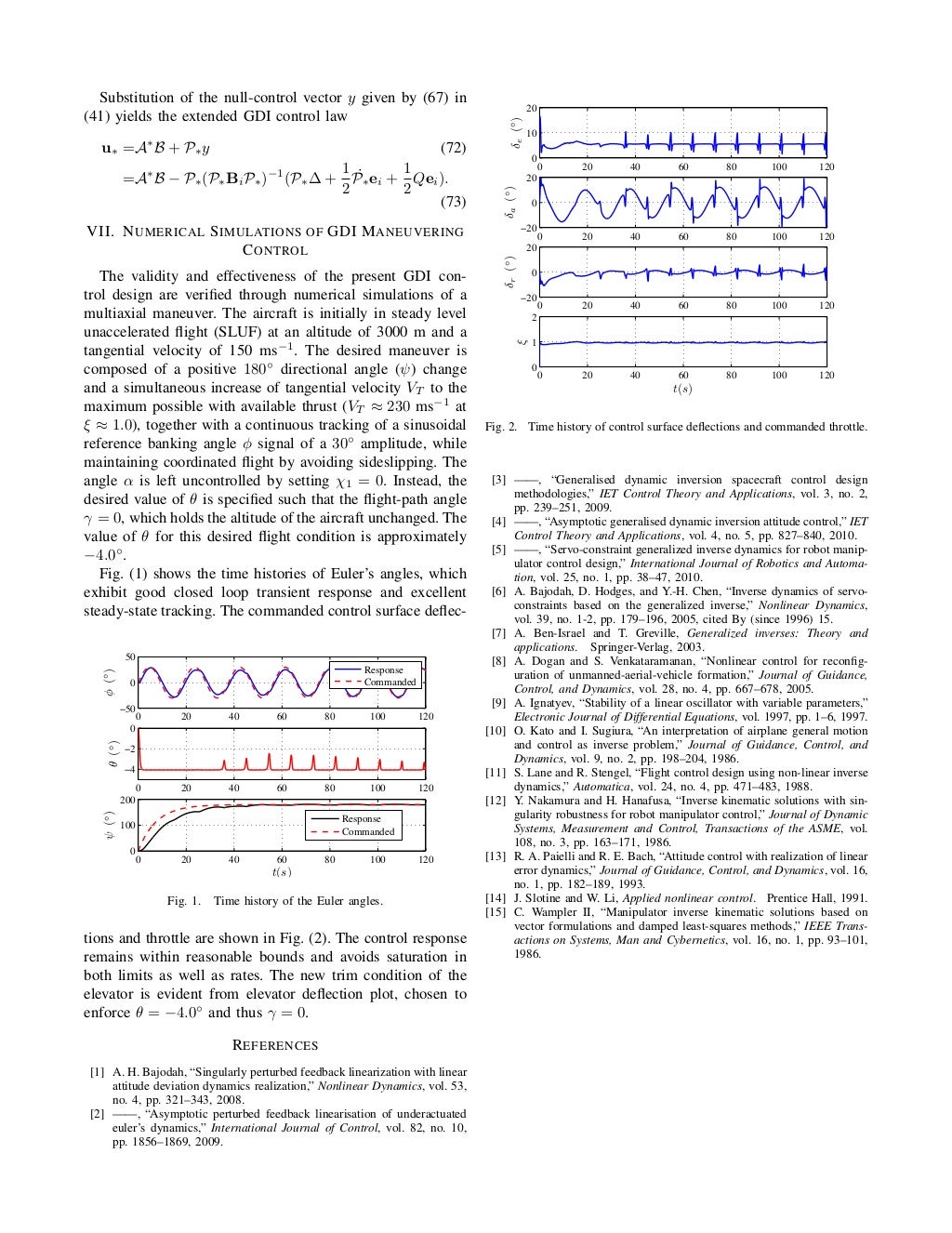 Generalized Dynamic Inversion for Multiaxial Nonlinear Flight Control