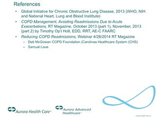 AHC Reducing COPD readmissions with RTs.ppt