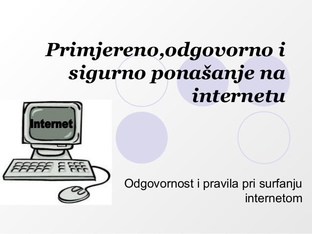 775 primjereno,odgovorno i sigurno ponašanje na internetu