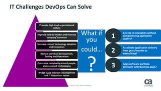 Alex Glushchenko presents CA DevOps 2014 | PPT