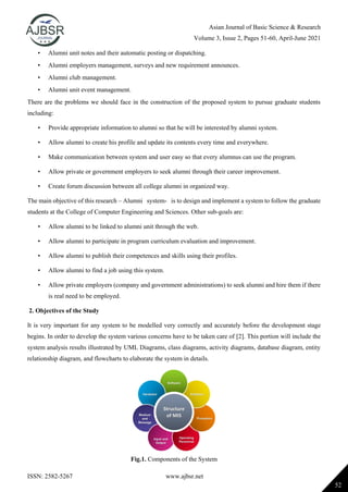 Development of Intelligent Alumni Management System for Universities ...