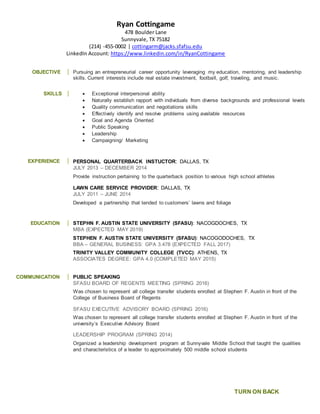 Resume (FINAL) | DOCX