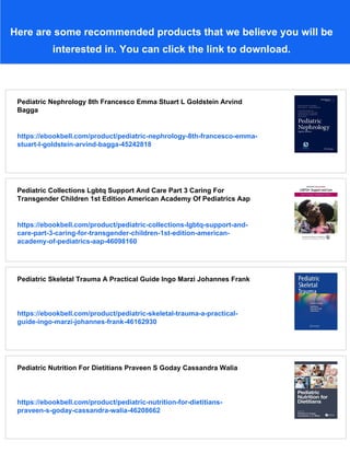 Pediatric Nasal And Sinus Disorders Tania Sih Peter Ar Clement | PDF
