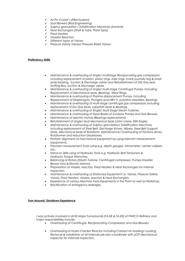 kashif Nazeer Updated CV | PDF