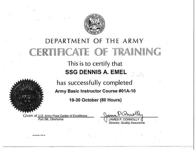 Army Basic Instructor | PDF