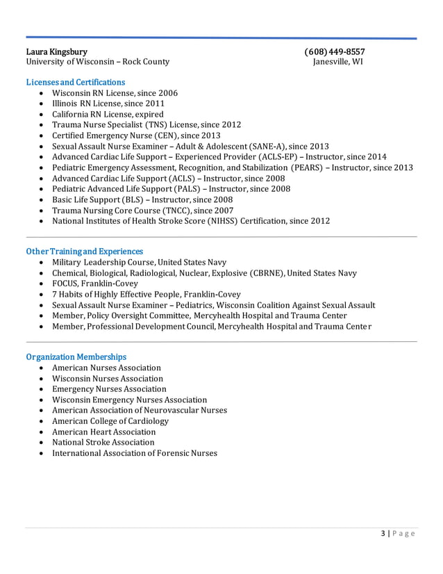 Laura Kingsbury Resume 02.2017