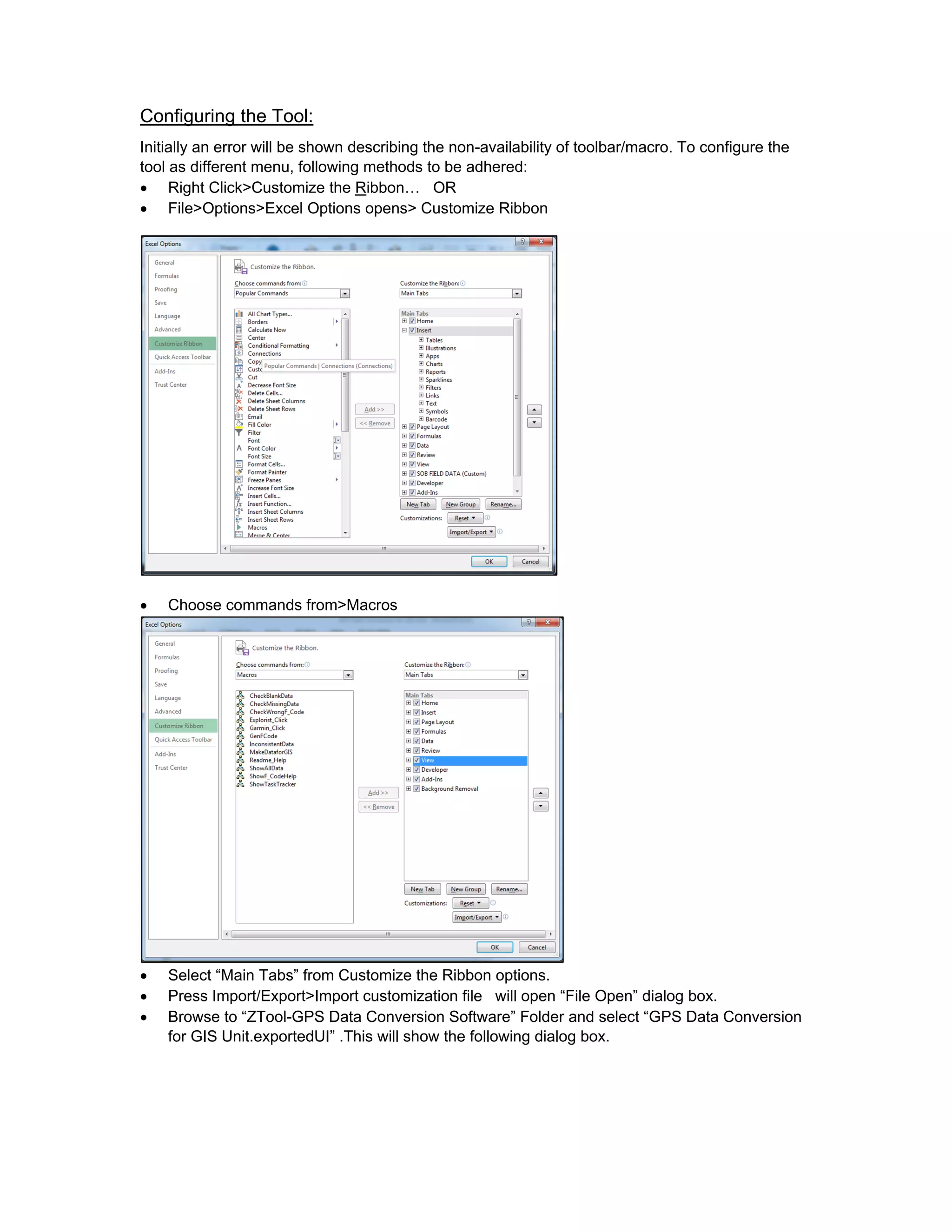Readme-GPS Data Conversion for GIS Unit | PDF