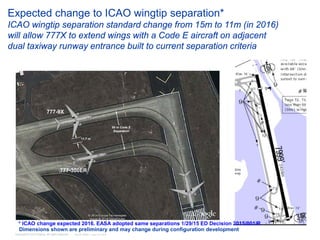 Boeing 777X Airport Compatibility Brochure | PDF | Air Travel | Travel Type