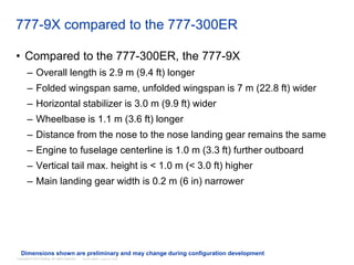 Boeing 777X Airport Compatibility Brochure | PDF | Air Travel | Travel Type