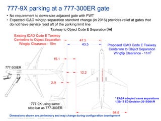 Boeing 777X Airport Compatibility Brochure | PDF | Air Travel | Travel Type
