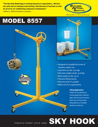 Sky Hook_Brochure_Web1 9-7-07 | PDF