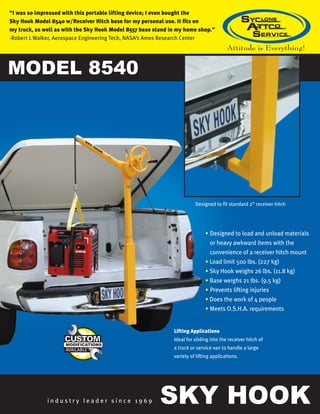 Sky Hook_Brochure_Web1 9-7-07 | PDF