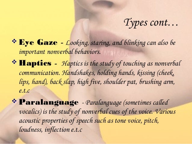 Eye Gaze Nonverbal Communication