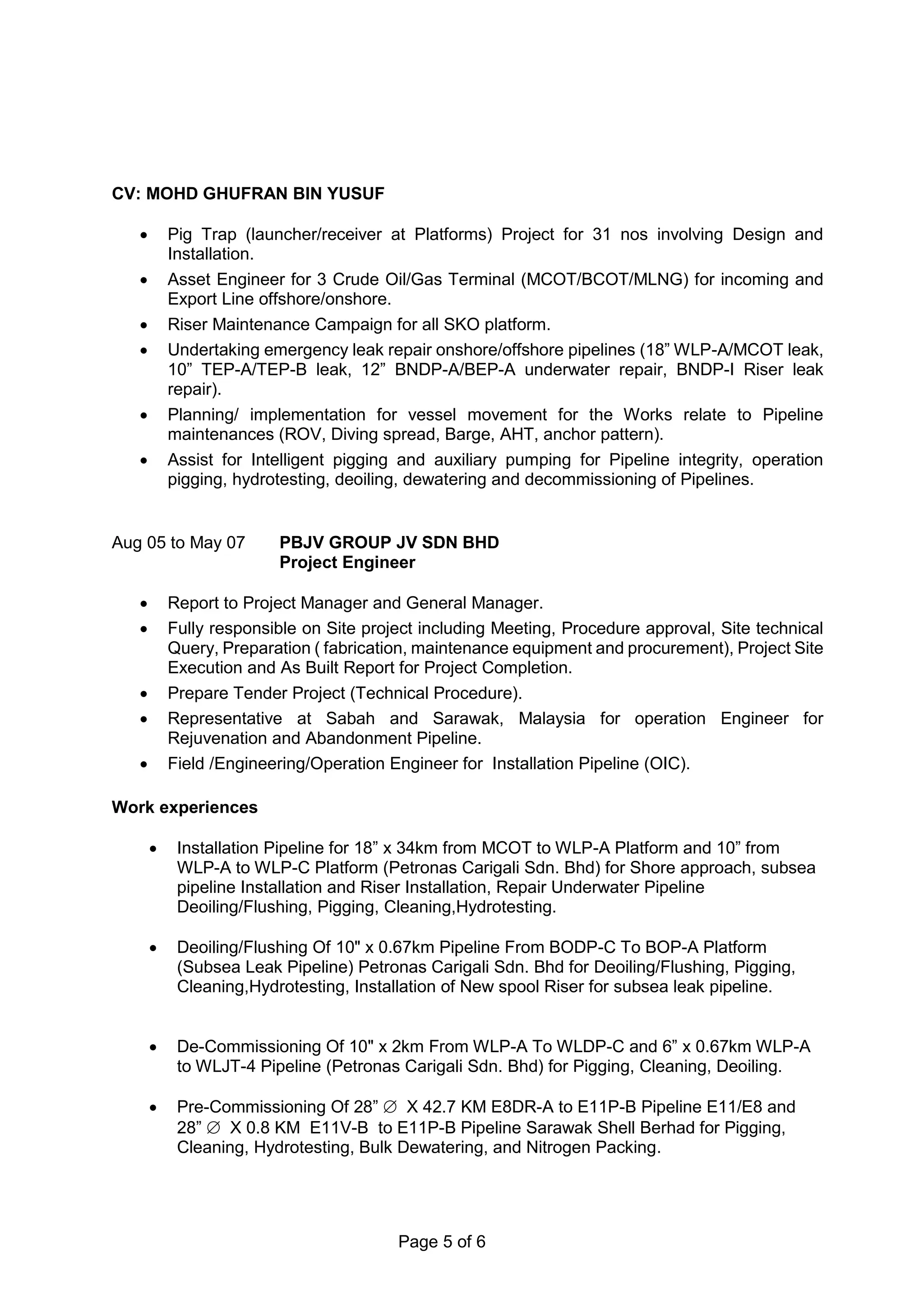 Ghufran Resume 2015 a | PDF