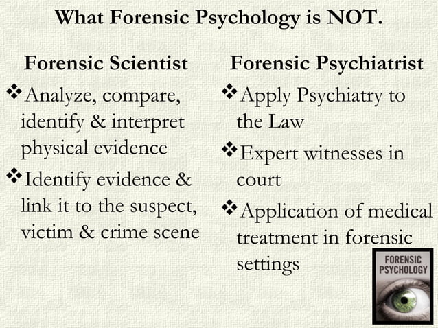 Forensic+Psychology | PPT