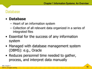 7795919_2.ppt chapter one information systems an overview | PPT