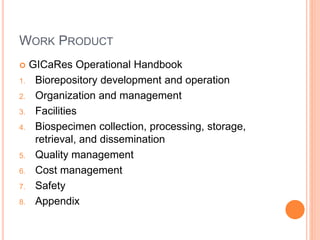 Audit and Restructure Gastroenterology Cancer Research Biorepository | PPTX