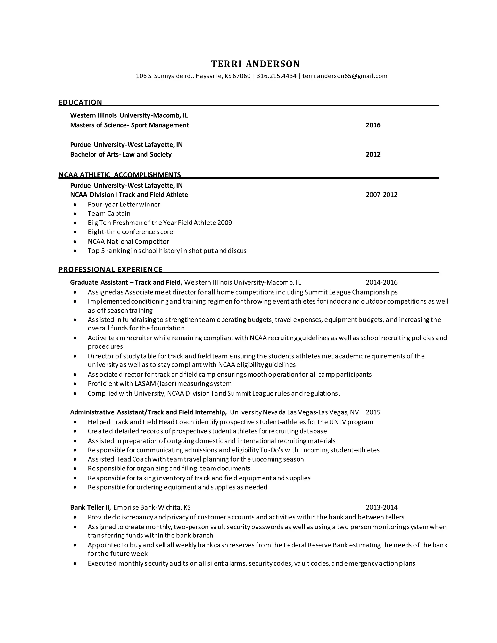 Terri Anderson Resume | DOCX