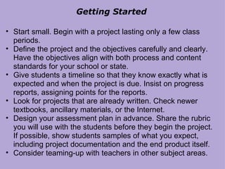 Project Based Learning | PPT