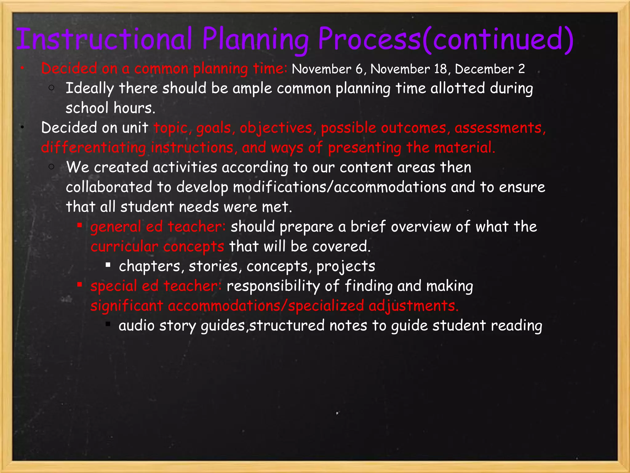 Collaboration: General and Special Education Teachers | PPT