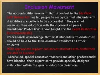 Collaboration: General and Special Education Teachers | PPT