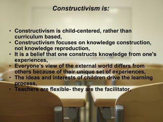 Constructivism in the classroom | PPT
