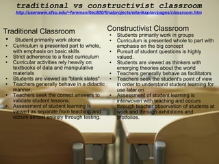 Constructivism in the classroom | PPT