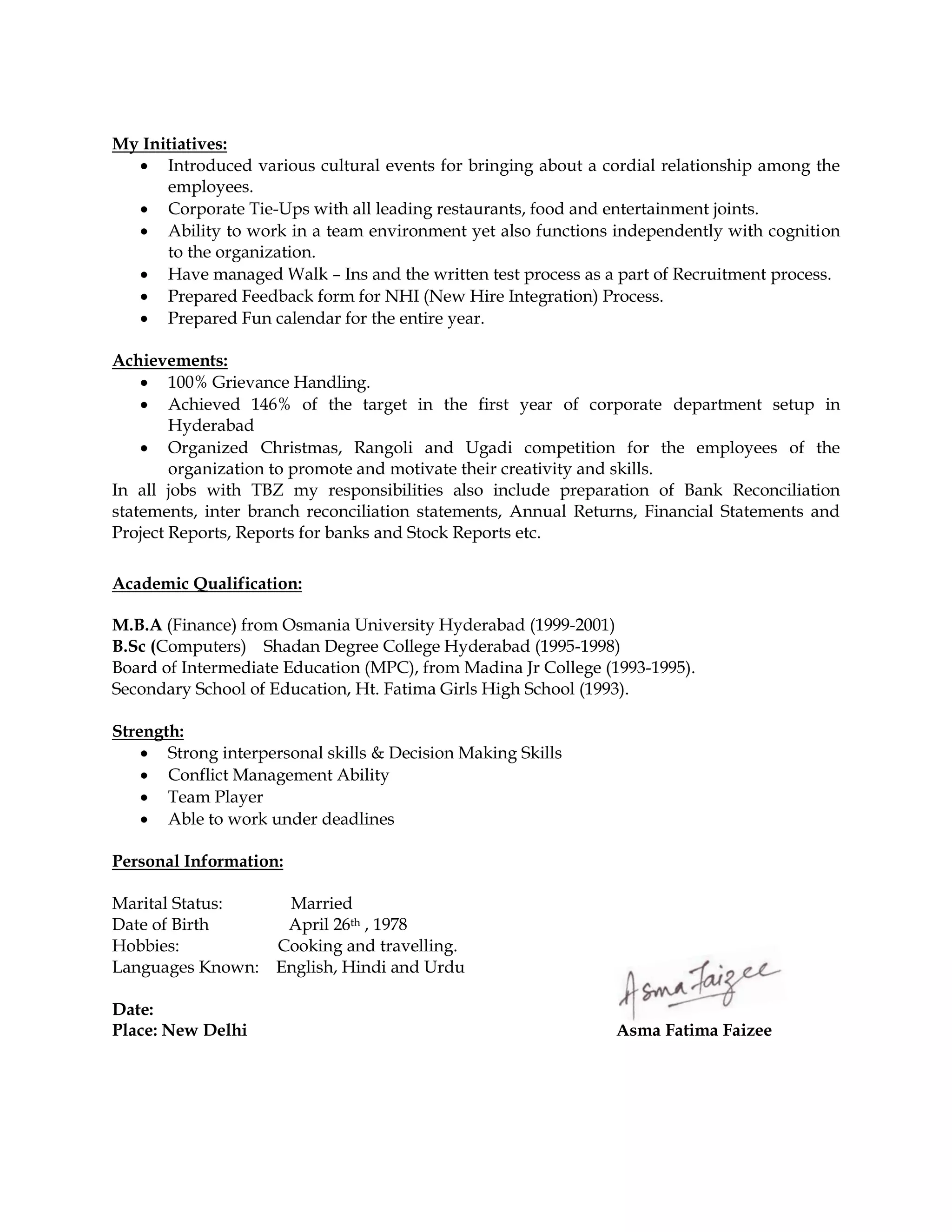 CV-Alice-Latest | PDF