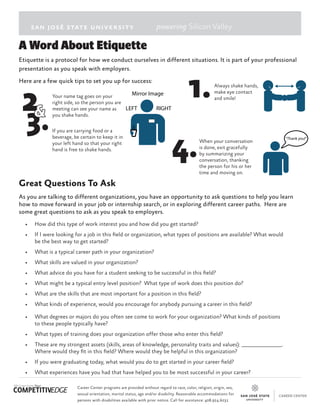 Networking Infographic | PDF