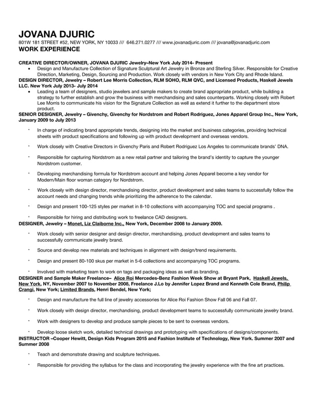 Jovana Djuric Resume | PDF