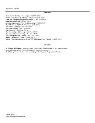 resume rough draft | DOCX