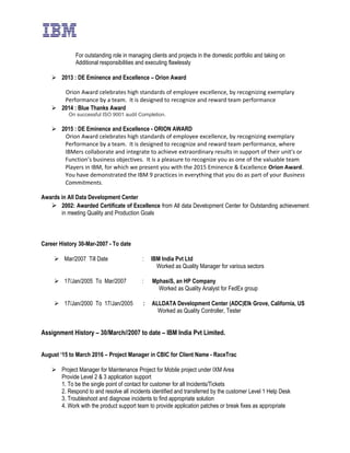 Rashmi Nagaraja_QA | DOC | Computer Software and Applications | Computing