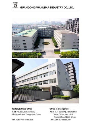WANLIMA FACTORY | PDF