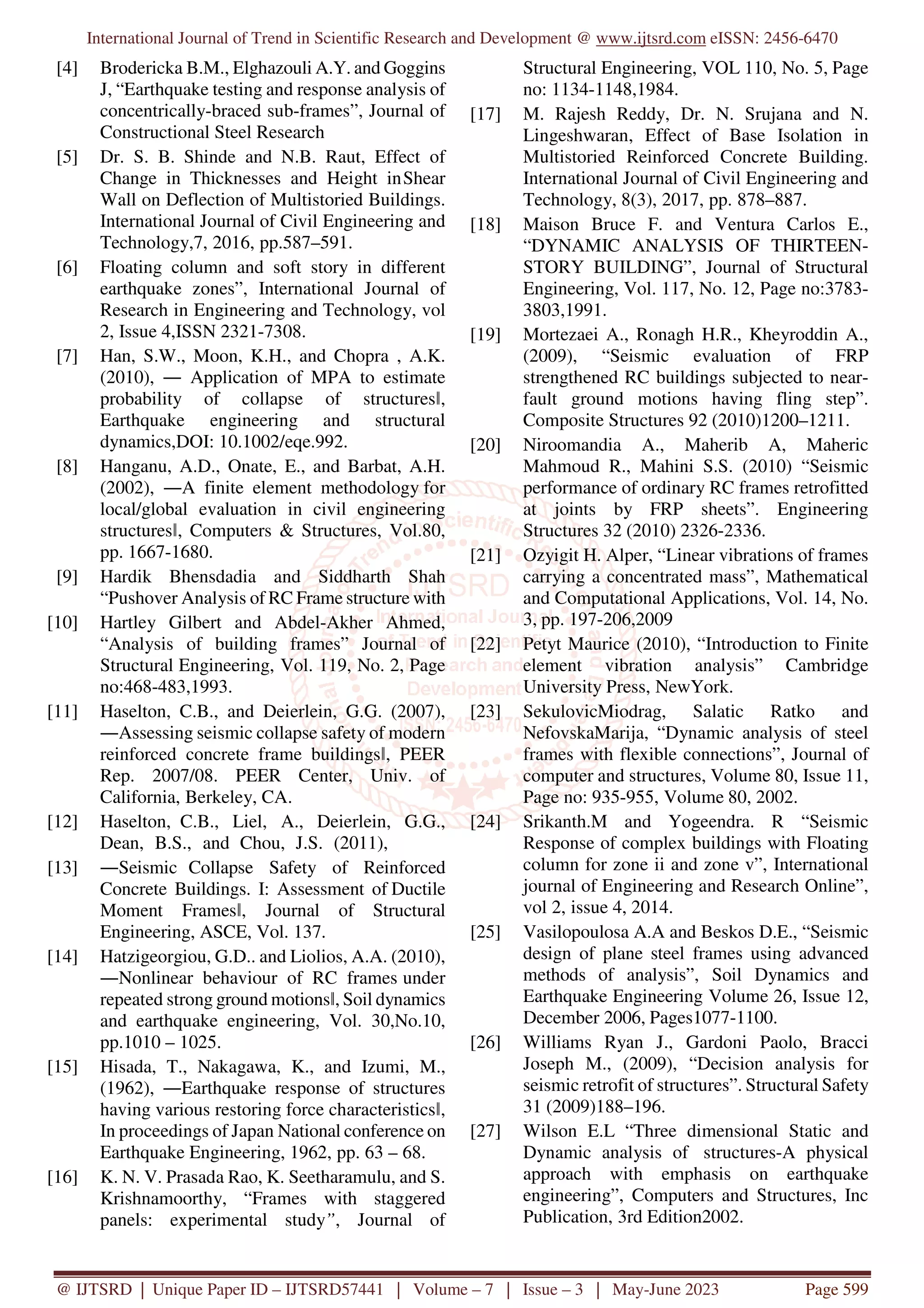 An Analysis of a Tall Structure with Shear Panel and floating Columns ...