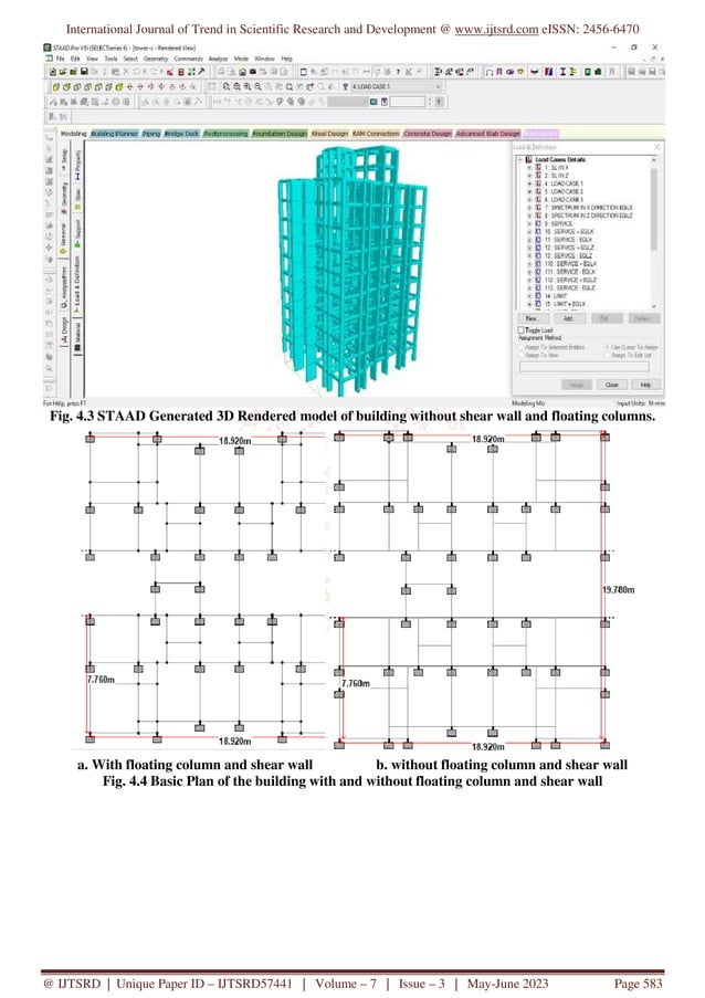 An Analysis of a Tall Structure with Shear Panel and floating Columns in Seismic Zone IV by ...