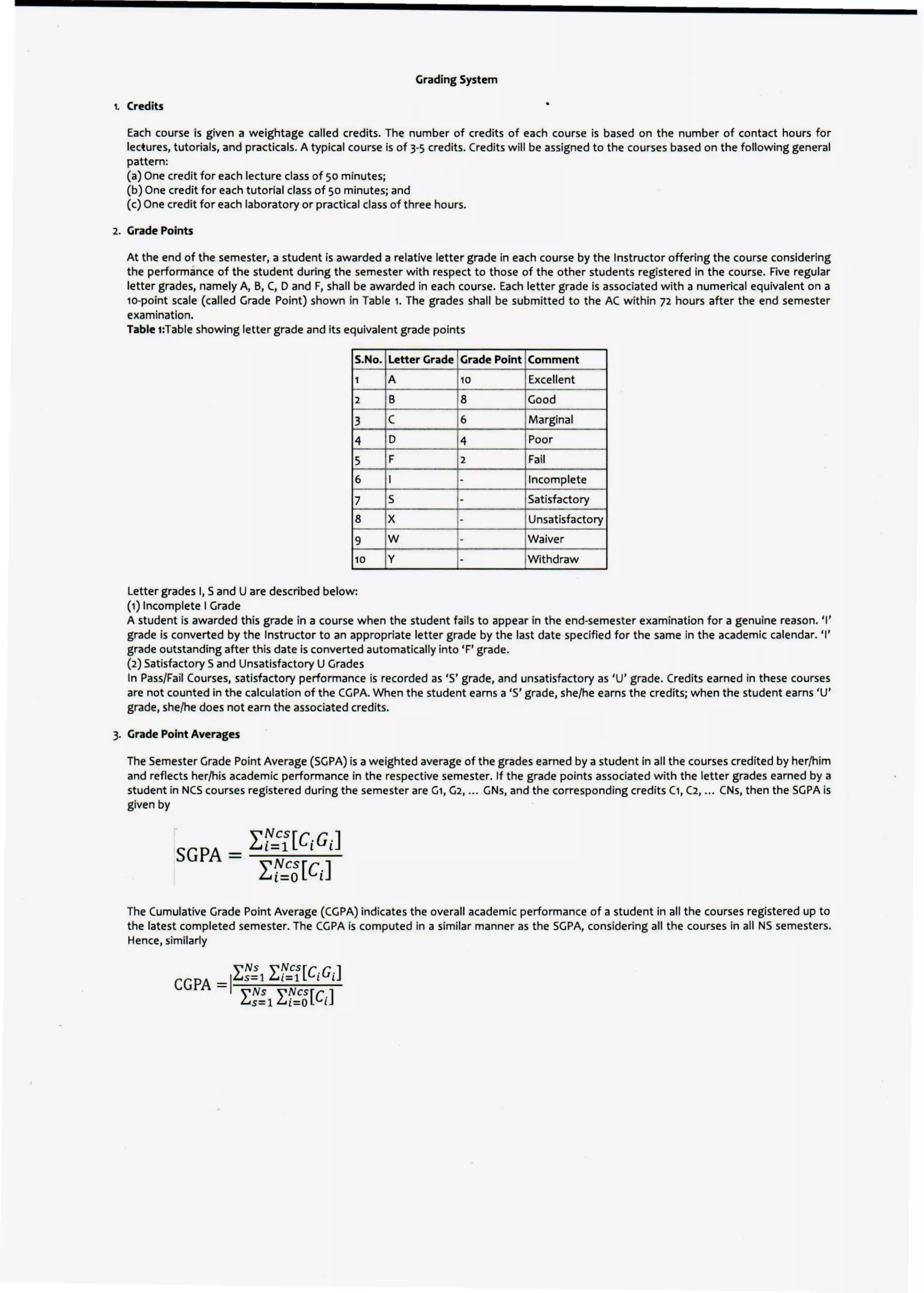 Guneet Singh Mehta gradesheet | PDF