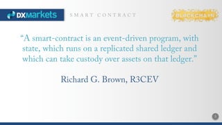 DXMarkets - Smart Contracts | PDF