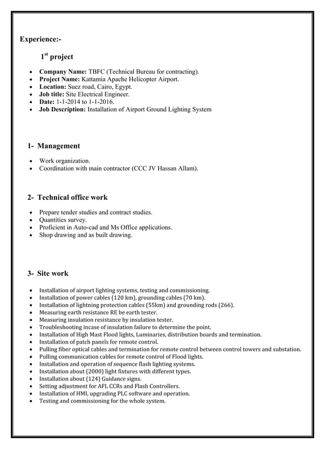 Mohamed Gamal Hassan Zidan CV | PDF Mohamed Gamal Hassan Zidan CV | PDF