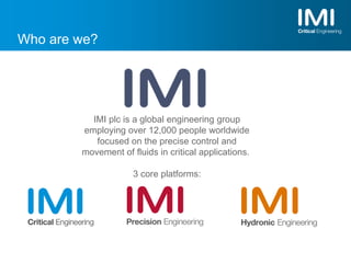 IMI SSF Company Presentation Oct_2016 | PDF