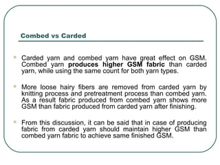 Yarn Quality part 1 | PPT