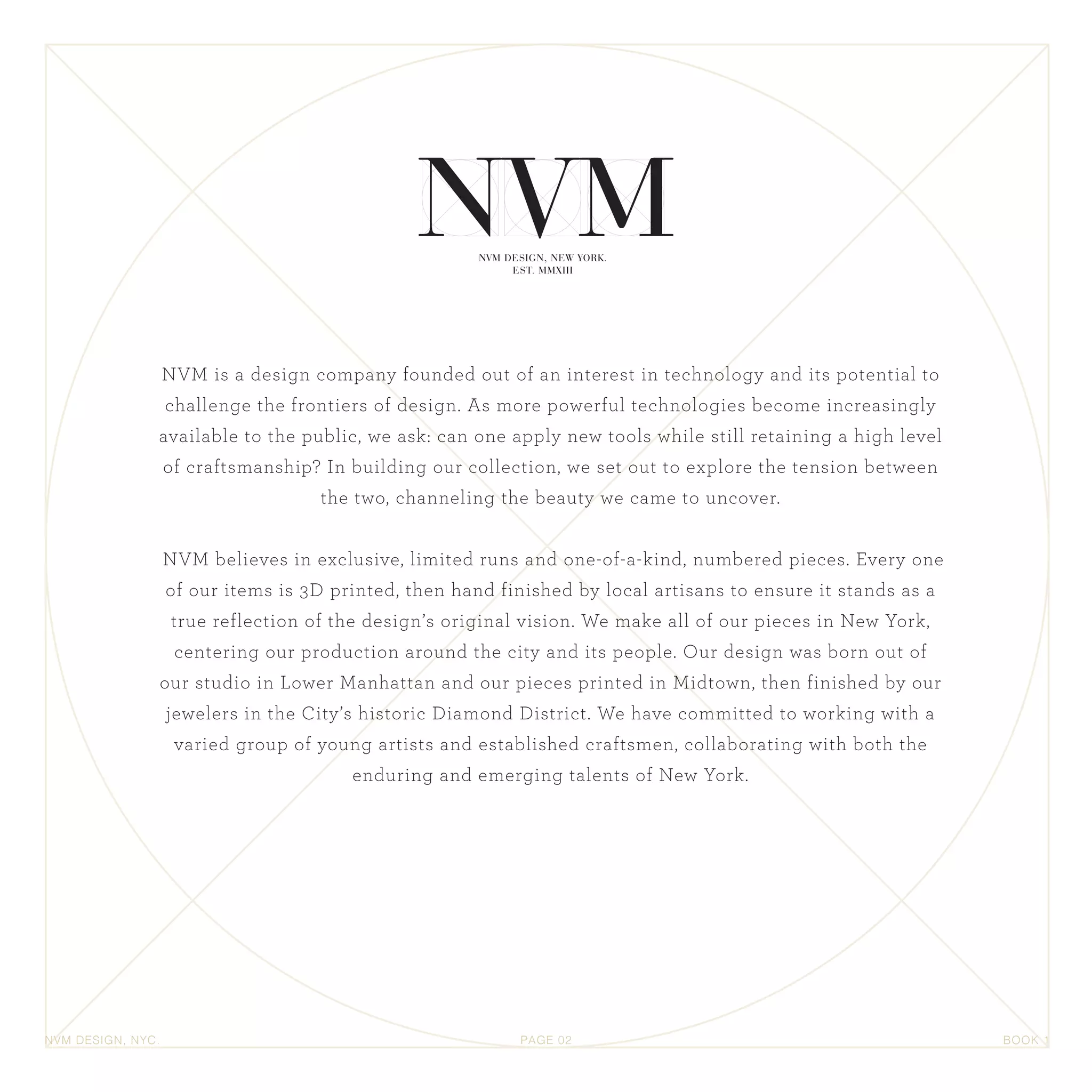NVM DESIGN lookbook 001 | PDF